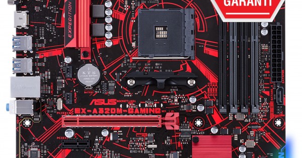 ASUS EX-A320M-GAMING AM4 A320 USB3.0 SATA ANAKART